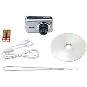 Canon Powershot A800 10 MP Digital Camera with 3.3x Optical Zoom (Silver)