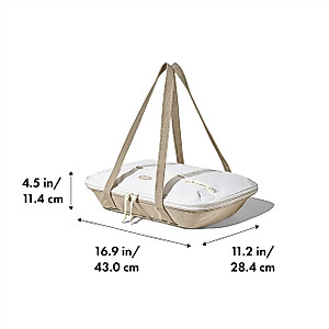 OXO Insulated Bakeware Carrier, Standard, Oat