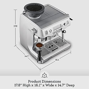 Breville BES980XL Oracle Espresso Machine, Brushed Stainless Steel