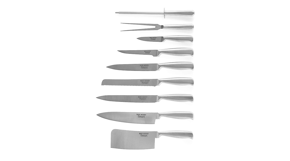 Ross Henery 10-Piece Stainless Steel Knife Set