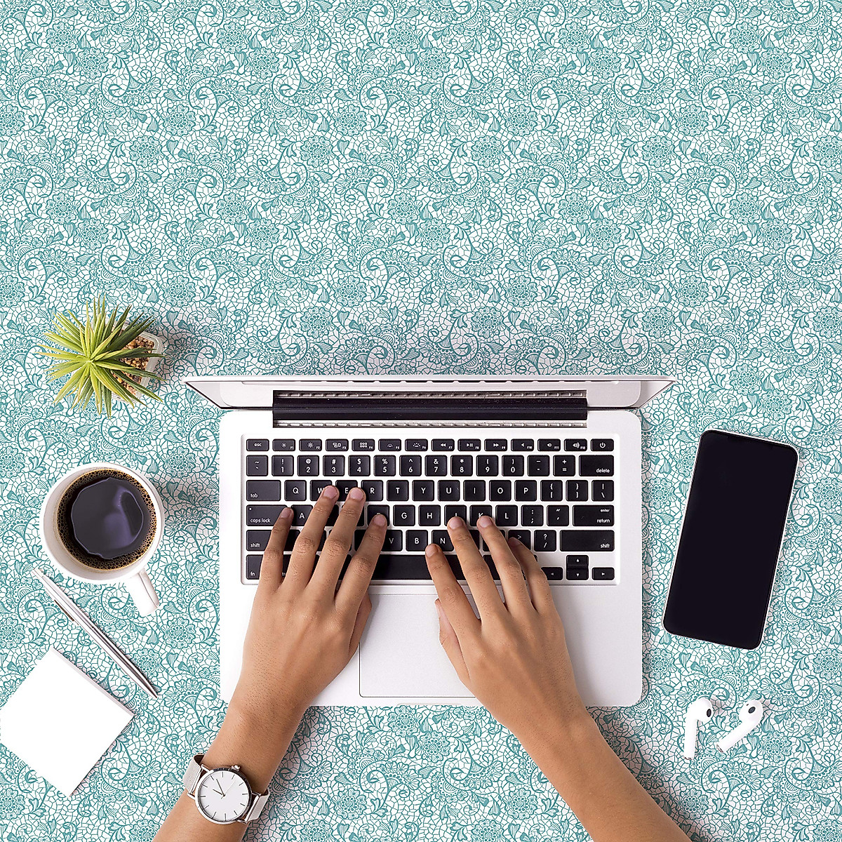 Con-Tact Brand Creative Covering Self-Adhesive Vinyl Drawer and Shelf Liner, 18" x 9', Monaco Teal