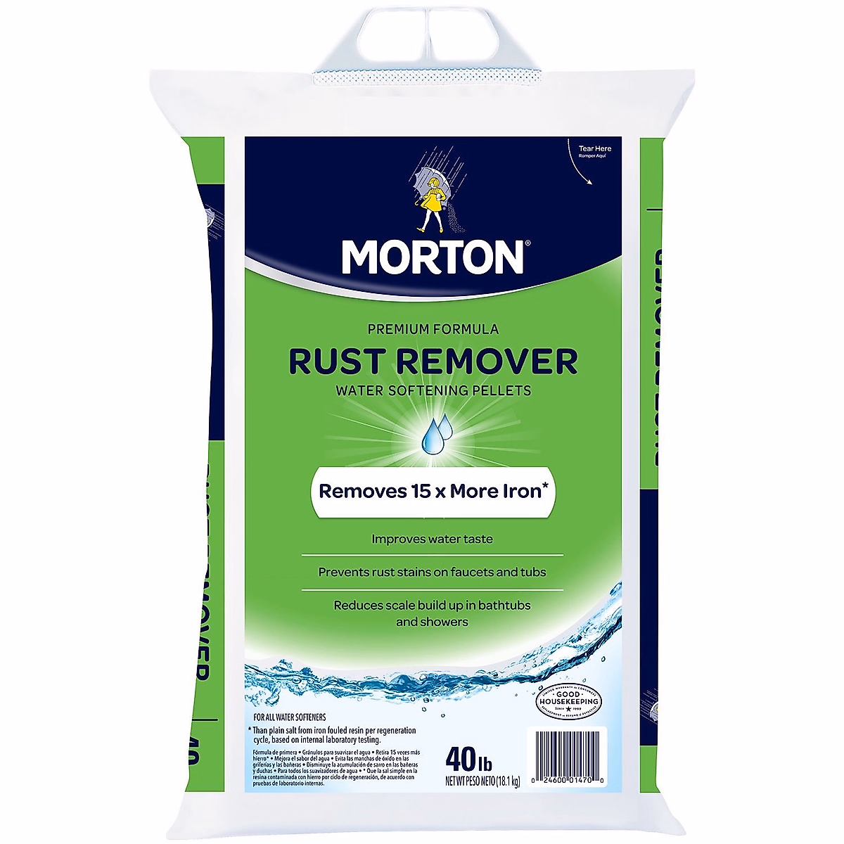 Morton Rust Remover Water Softening Pellets (40 lbs.)