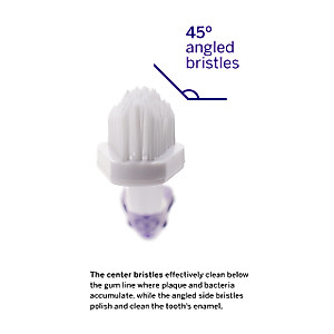 petsmile Professional Pet Toothbrush - Patented 45° Cat & Dog Toothbrush for Small & Large Animals - Pet Accessories for Dental Care - VOHC Approved Dog Teeth Cleaning - Dog Toothpaste Not Included