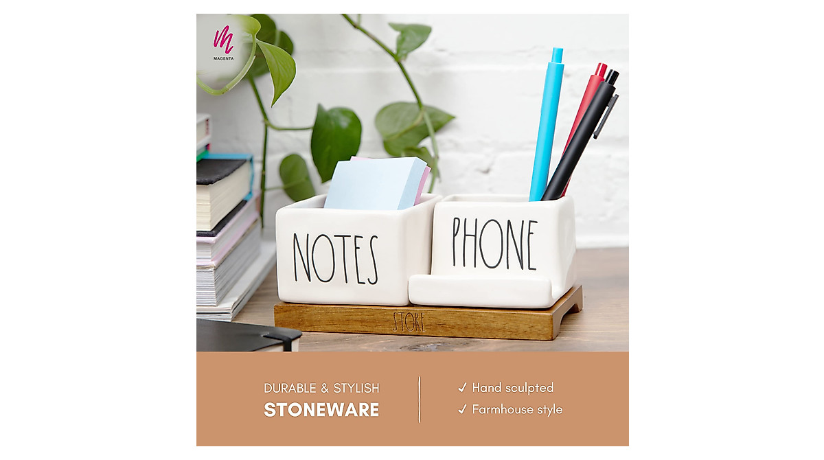 Shop Rae Dunn Desk Organizer for Stylish Office Storage