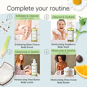 Tree to Tub Peppermint Body Wash for Sensitive Skin and Dry Skin - pH Balanced, Hydrating, Sulfate Free, Vegan Body Soap with Organic Aloe Vera