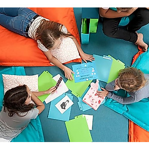 Savor | Deluxe School Years Keepsake Box | Fabric Bound Acid-Free Childhood Keepsake and Memory Organizer with Labels for Birthday, Graduation, Mitzvah, Mother’s Day, and Baby Shower