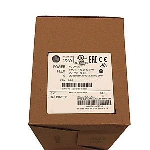 22A-B012N104 PowerFlex 4 AC Drive 240V 2.2KW VFD Sealed in Box 1 Year Warranty