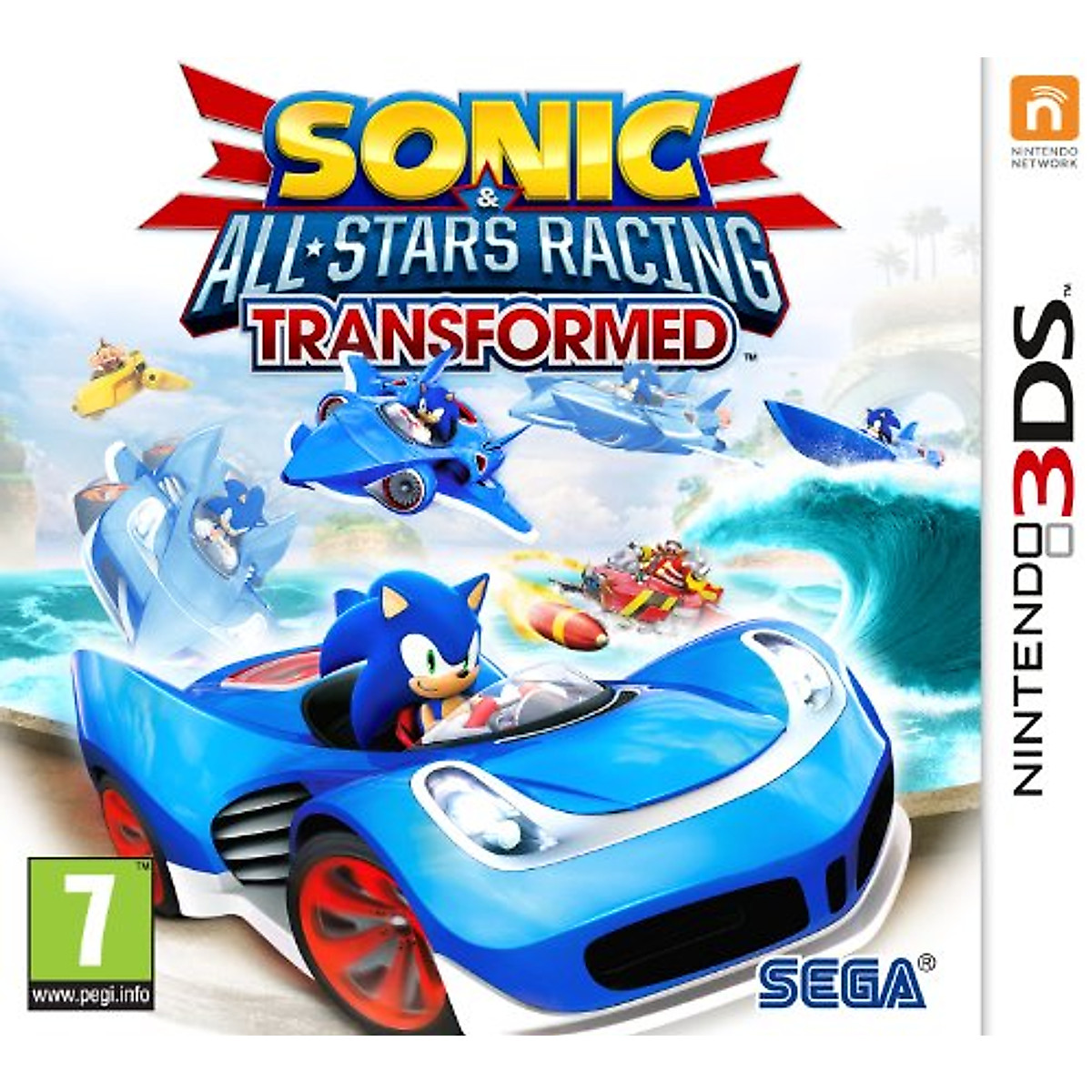 Sonic & All Stars Racing Transformed (Nintendo 3DS)