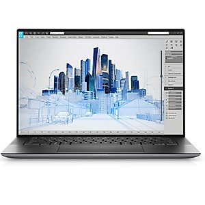 Dell Precision 5560 (Latest Model) 15.6" Core I7-11800H (8-CORE) 512GB PCIe SSD 16GB RAM FHD+ (1920x1200) 500 Nit NVIDIA T1200 4GB Win 10 Pro (Renewed)