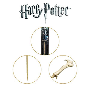 The Noble Collection - Lord Voldemort Wand in A Standard Windowed Box - 15in (37cm) Wizarding World Wand - Harry Potter Film Set Movie Props Wands