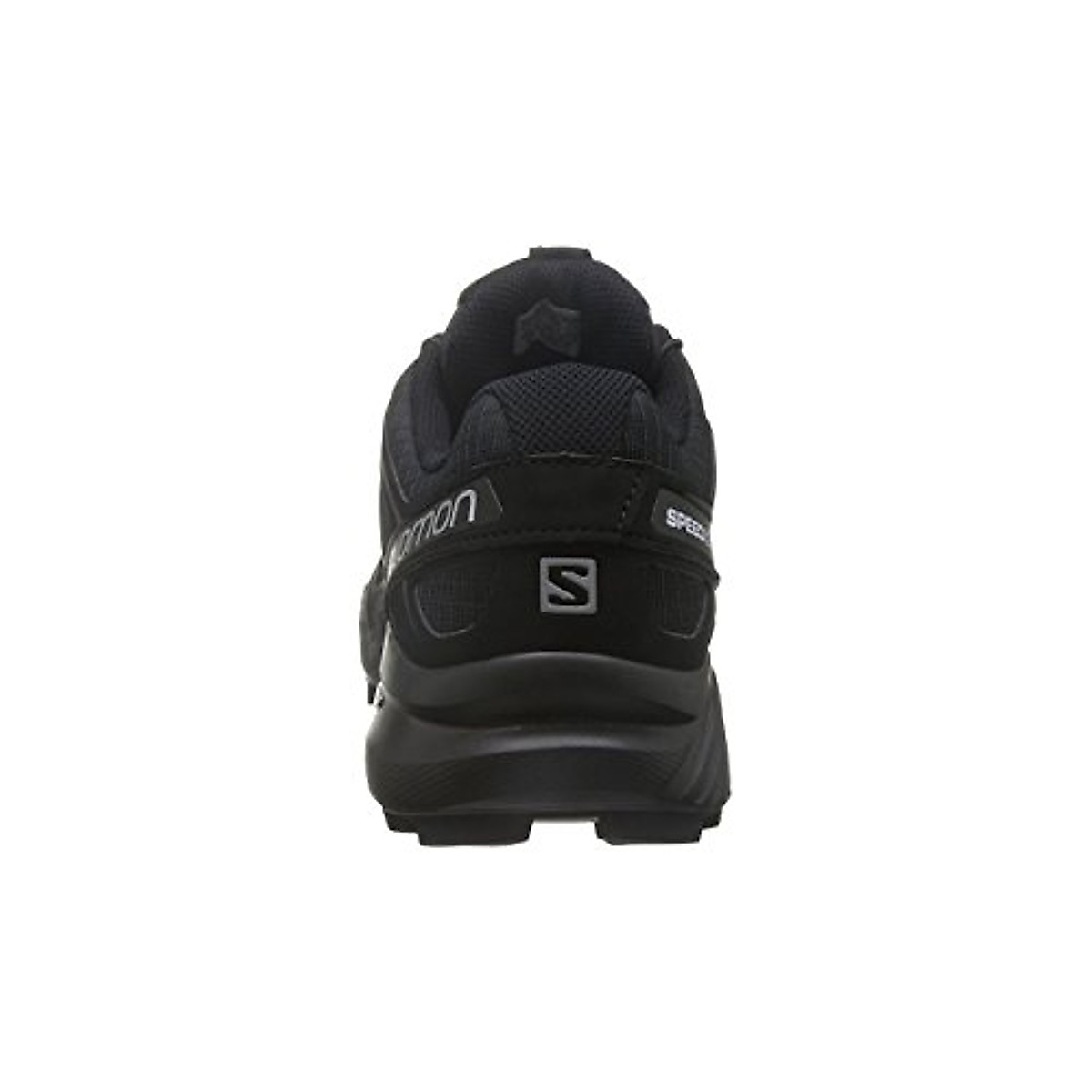 Salomon Men's Speedcross 4 Trail Running, Black/Black/Black Metallic, 12