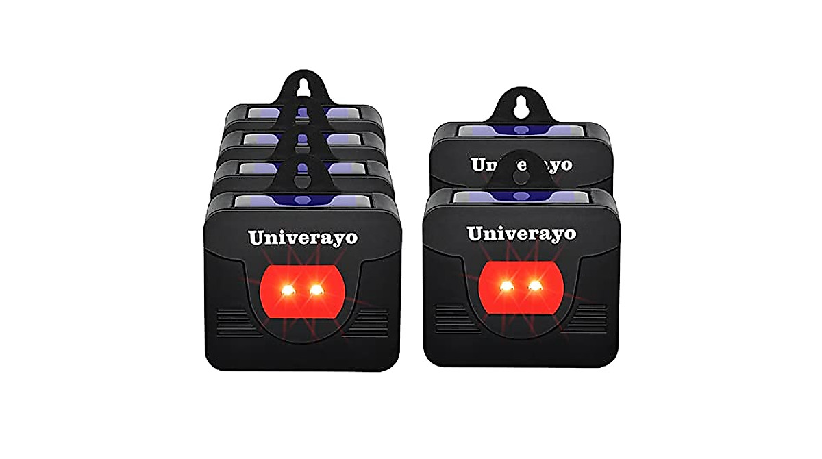 Univerayo Predator Deterrent Lights - Solar Powered Solution
