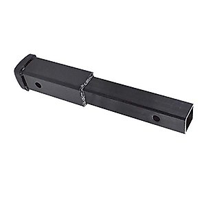 munirater 12 inches Trailer Hitch Extension Replacement for 2-Inch Extender 5/8in Pin Hole 4000 LBS Tow Capacity