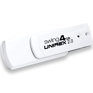 Swing - USB 2.0 Flash Drive (White)