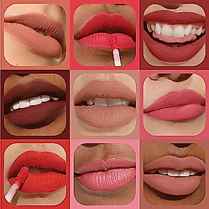 Milani Stay Put Longwear Liquid Lipstick - Smudge-Proof, Kiss-Proof, and Fade-Resistant Formula for All-Day Wear - We Stan