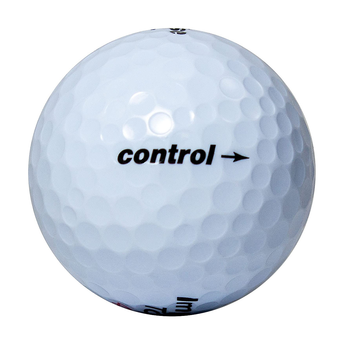 JEF WORLD OF GOLF Impulse Tour 3 Piece Construction Premium Golf Balls, White, 12-Pack