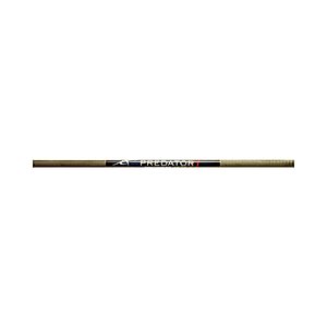 Carbon Express Predator Archery Arrow Shafts .500 Spine - 12 Pack Shafts, Black