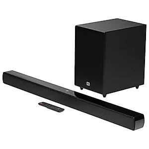 JBL Bar 2.1 - Channel Soundbar with Wireless Subwoofer