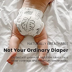 PARASOL Clear+Dry Disposable Diapers | RashShield Protection, Leakproof Design, Hypoallergenic Diaper Set | Size 4 (20-37 lbs) 54 Count