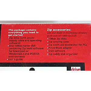 Iomega 100MB External SCSI Zip Drive