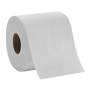 Pacific Blue Basic 1-Ply Toilet Paper by GPPRO (Georgia-Pacific), 14580/01, 1,210 Sheets Per Roll, 80 Rolls Per Case
