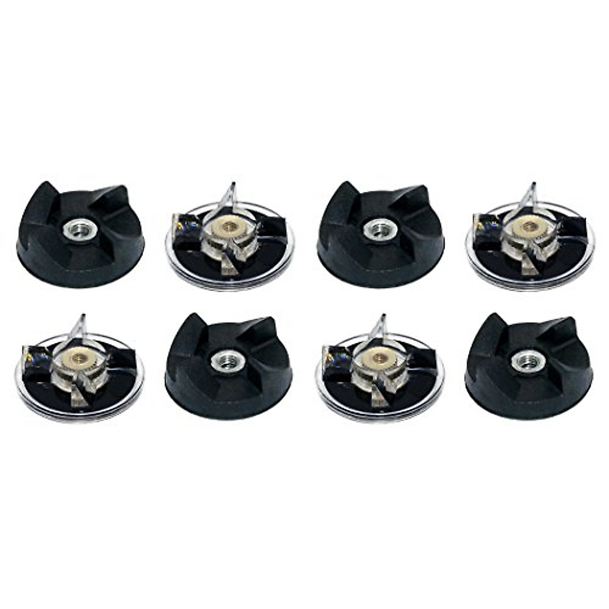 Blendin Replacement 4 Motor Base Gears, 4 Blade Gears Clutch Parts Accessories, Compatible with 250W Magic Bullet Blender MB-1001, MB-1001B, MBR-1101, MBR-1701, MBR-1702, MBR-0301