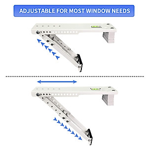 JEACENT AC Window Air Conditioner Support Bracket Light Duty, Up to 85 lbs