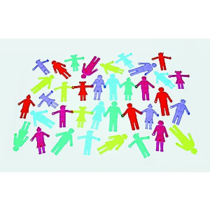 TickiT 9213 Silishapes Linking People (Pack of 36)