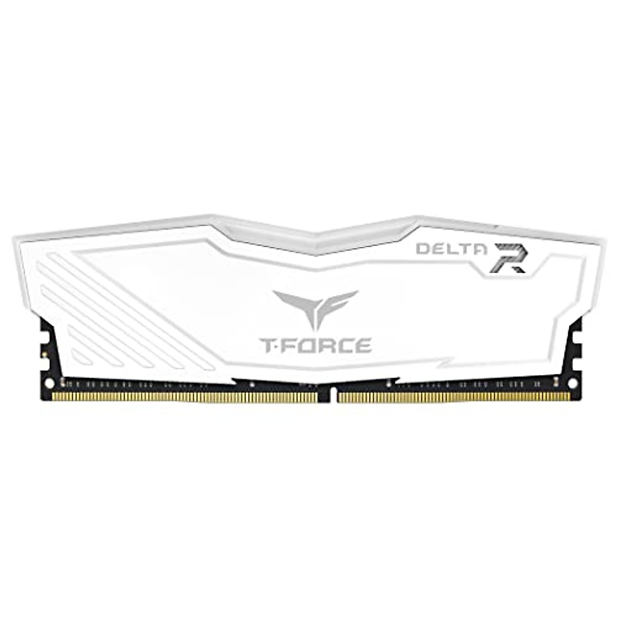 TEAMGROUP T-Force Delta RGB DDR4 16GB (2x8GB) 3000MHz (PC4-24000) CL16 Desktop Memory Module Ram - White - TF4D416G3000HC16CDC01