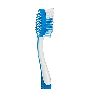 SmileGoods A351 Toothbrush, 35 Tuft, Soft Bristle, Individually Packaged Toothbrushes, Assorted Colors, Bulk Pack of 72
