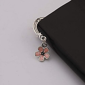 BAUNA 1 Bookmark for Women Men Flower Bookmark Book Lover Gift Reading Gifts Book Club Gifts (Flower Bookmark)