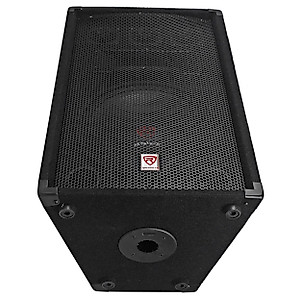 Rockville 2 RSG12.4 12 3-Way 1000w 4-Ohm Passive DJ Speakers+Stands+Cables+Bag
