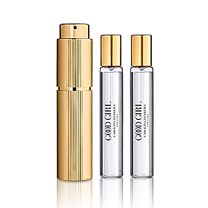 Carolina Herrera Good Girl for Women 3 Piece Travel Set Spray (3 X 20 Ml Spray), multi color