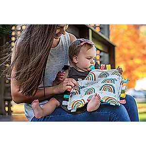 Taggies Original Blanket, 12 x 12-Inches, Rainbow