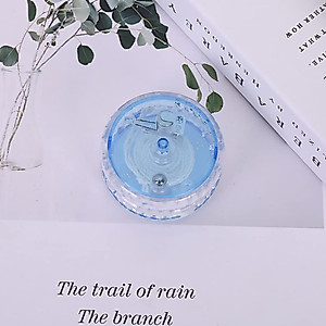 Yoyo Kids Magic Yoyo Professional Yoyo 1.57x2.36 Inch Led Plastic Trick Yoyo Cartoon Responsive Yoyo Portable Yoyo for Kids Adults Blue