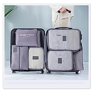 TOUMENY 7-Piece Organizer Set For Moving, Dormitory, Travel, Camping, Christmas Decoration, Packing Supplies, Organizer'S Tote Bag