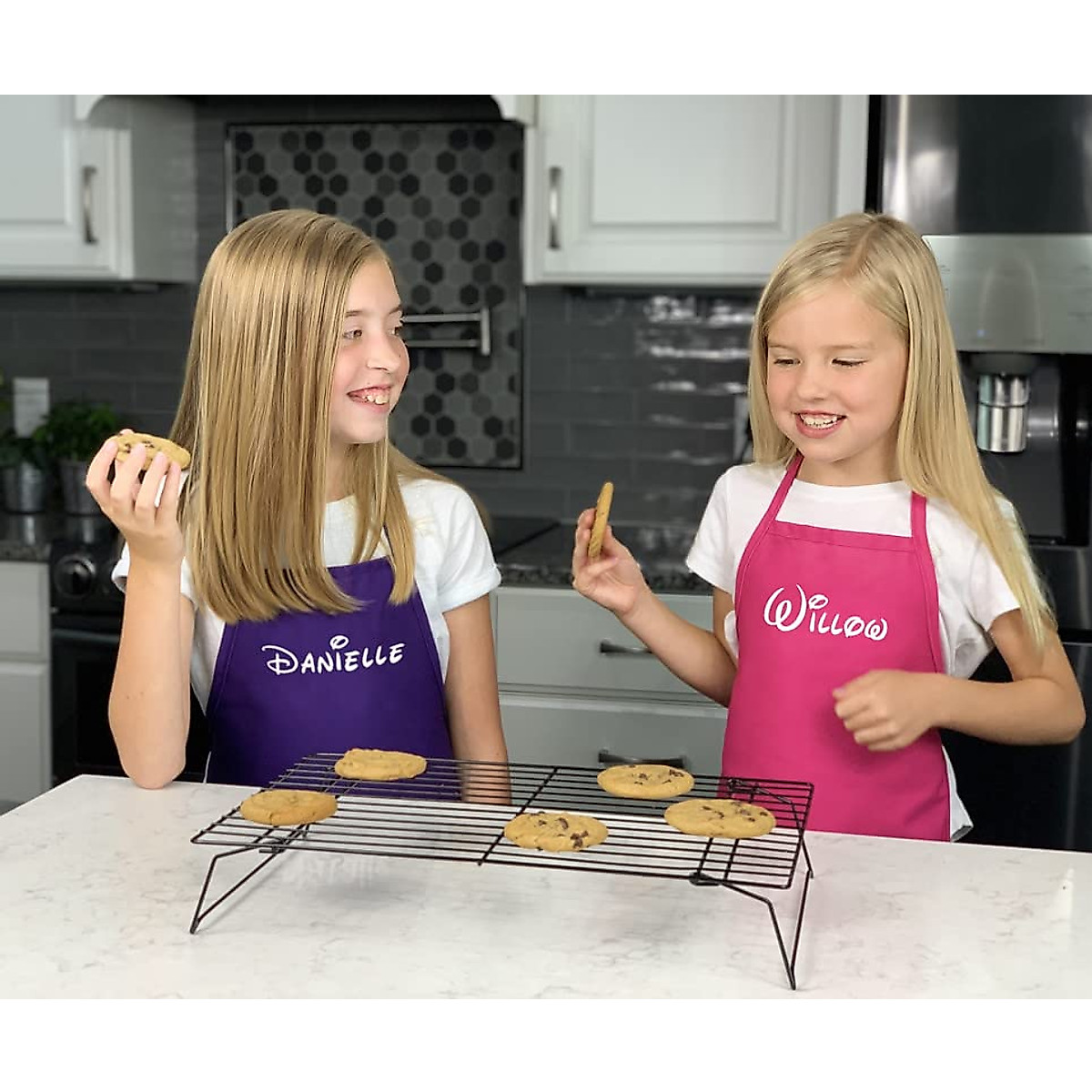 Personalized Kids Apron - Chef Apron for Kids - Add a Name to Personalize Kids Aprons for Girls or Boys