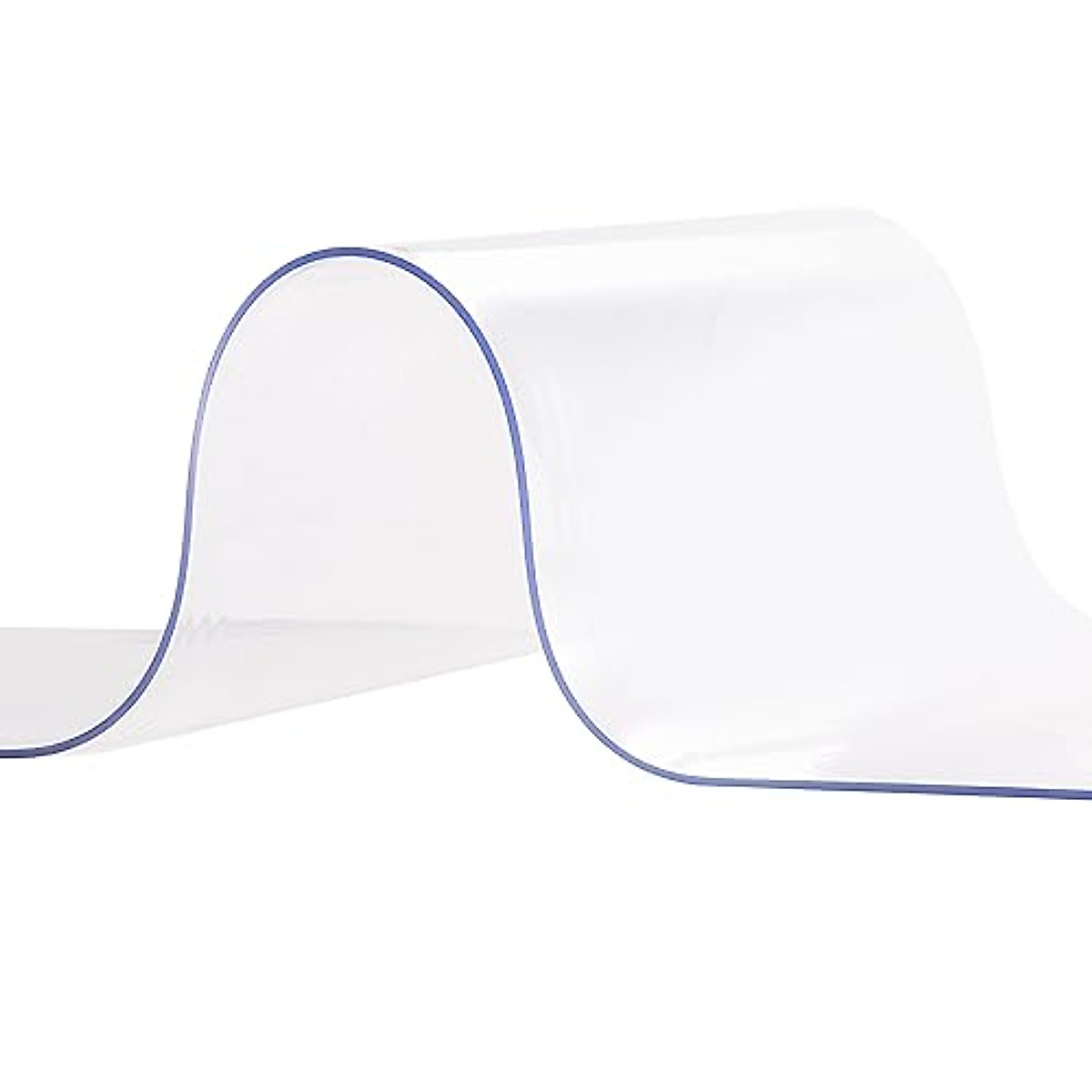 VEVOR Strip Curtain, 84" Height x 42" Width, 0.08" Thickness, 7PCS Clear PVC Strip Door Curtain, Freezer Curtain, Plastic Door Strips for Walk in Freezers, Coolers & Warehouse Doors, with 50% Overlap