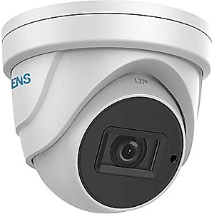 ENS SCC75T6/MZ-P Starlight 5MP IR WDR TVI/AHD/CVI/CVBS Ultra-Low Light Outdoor Turret Analog Camera with 2.7 mm to 13.5 mm varifocal Lens, auto Focus, BNC Connection.