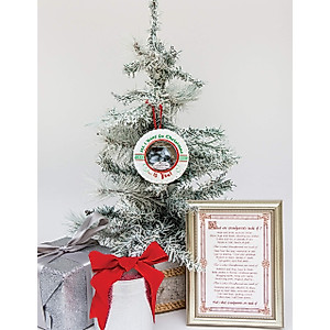 The Grandparent Gift Co. Holiday All I Want for Christmas Ultrasound Ornament