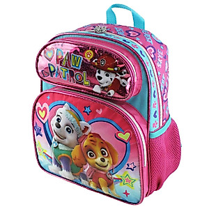 Paw Patrol 'Paw Print Hearts' Deluxe Toddler 12 Inch Backpack