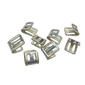 24" Inch Sofa Seat Replacement Coil with 25' Ft Spring Wire, 40 Stay Clips & 8 Upholstery Clips Repair Kit