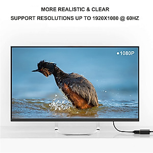 KUPOISHE USB 3.0 to HDMI Adapter, Monitor, PC, 1920x1080p, USB3.0, Hot Plug