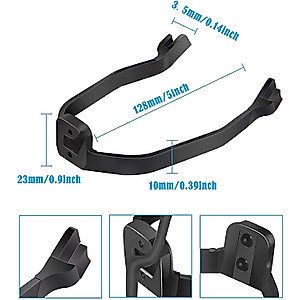 Yungeln Rear Mudguard Scooter Fender Bracket Scooter Replacement Accessory Support Mudguard Bracket Fender Compatible for Xiaomi M365/Pro 1S Scooter Black