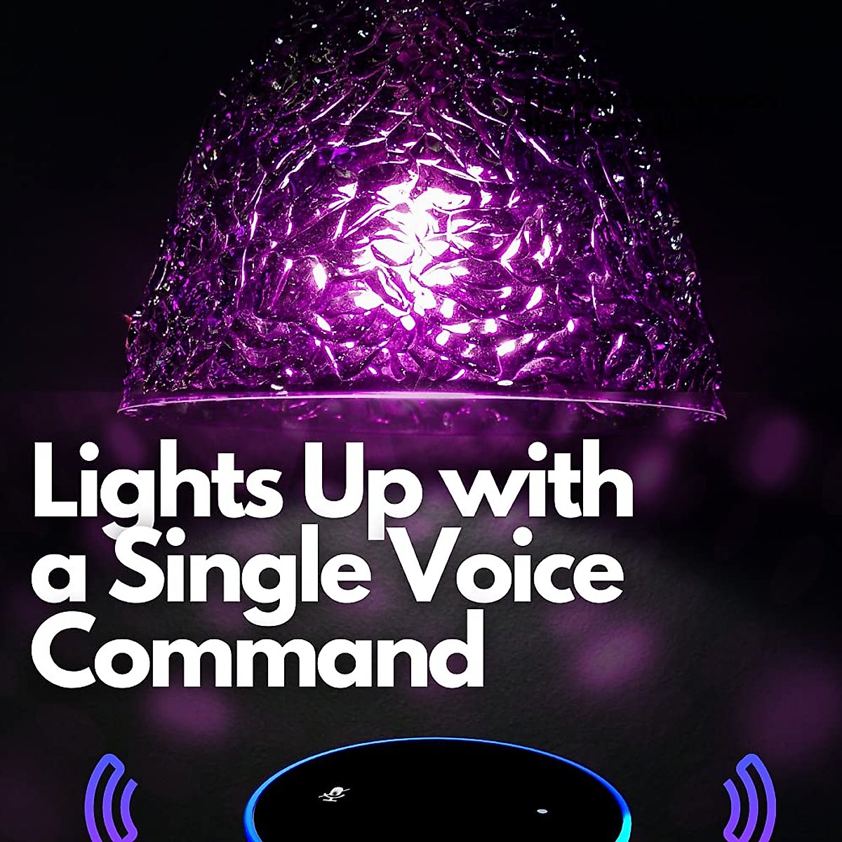 MOBI Smart WiFi LED Bulb Multi-Color Changing LED Light Bulb for Home; Bedroom, Dimmable & Voice Command, Energy Efficient LED Bulbs, No Hub Required, Compatible with Alexa and Google