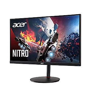 Acer Nitro XV272U Vbmiiprx 27" Zero-Frame WQHD 2560 x 1440 Gaming Monitor | AMD FreeSync Premium Agile-Splendor IPS Overclock to 170Hz Up 0.5ms 95% DCI-P3 1 Display Port & 2 HDMI 2.0
