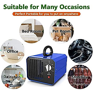Ozone Generator 10,000 mg/h High Capacity Ozone Machine Suitable for Home, Pet and Car