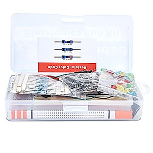 Components Kit 830‑Hole Breadboard DIY Tool with Corresponding External Components and Sensors with Stable Structure