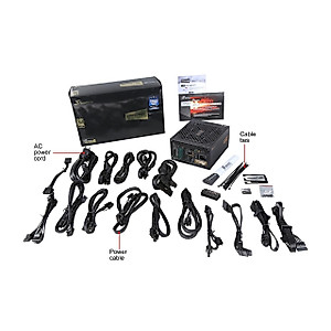 Seasonic PRIME GX-1300 | 1300W | 80+ Gold | Full Modular | ATX Form Factor | Low Noise | Premium Japanese Capacitor | 12 Year Warranty | Nvidia RTX 30/40 Super & AMD GPU Compatible (Ref. SSR-1300GD)