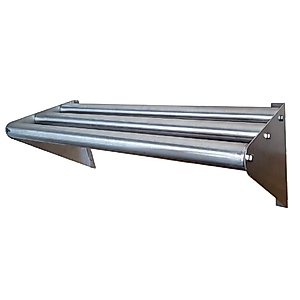 Commercial Stainless Steel Tubular Wall Shelf 14 x 60